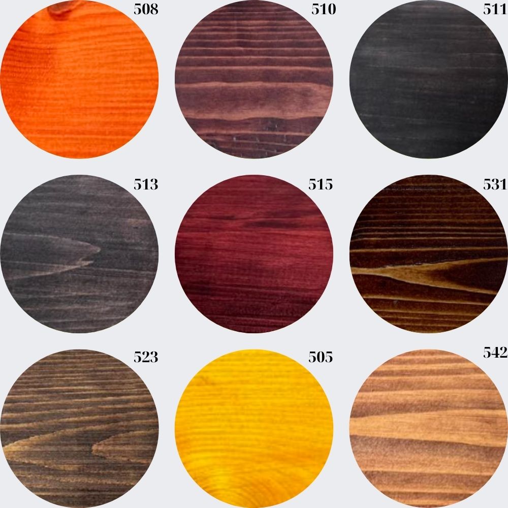 BẢNG MÀU SƠN GỖ - Moocj Decor